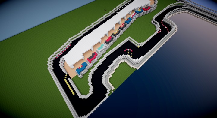 Minecraft - Monaco Grand Prix Minecraft Map