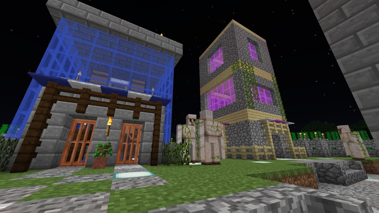 My First Builds - SPS Minecraft Map