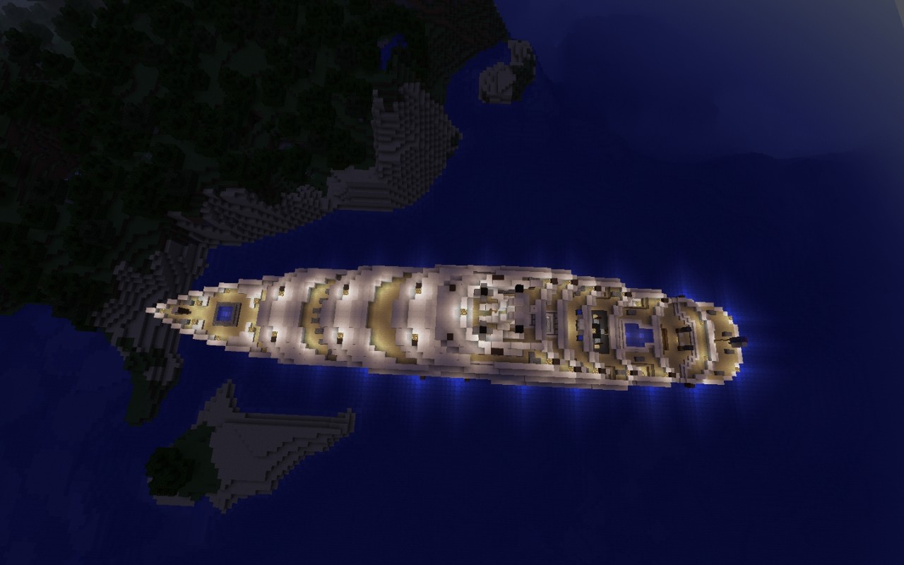 mega yacht Minecraft Map
