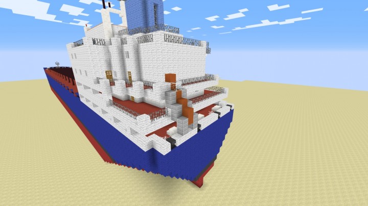 Large Cargo Ship (OUTDATED) Minecraft Map