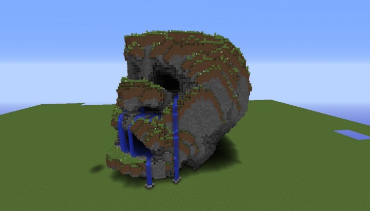 Earth Golem Head Minecraft Map