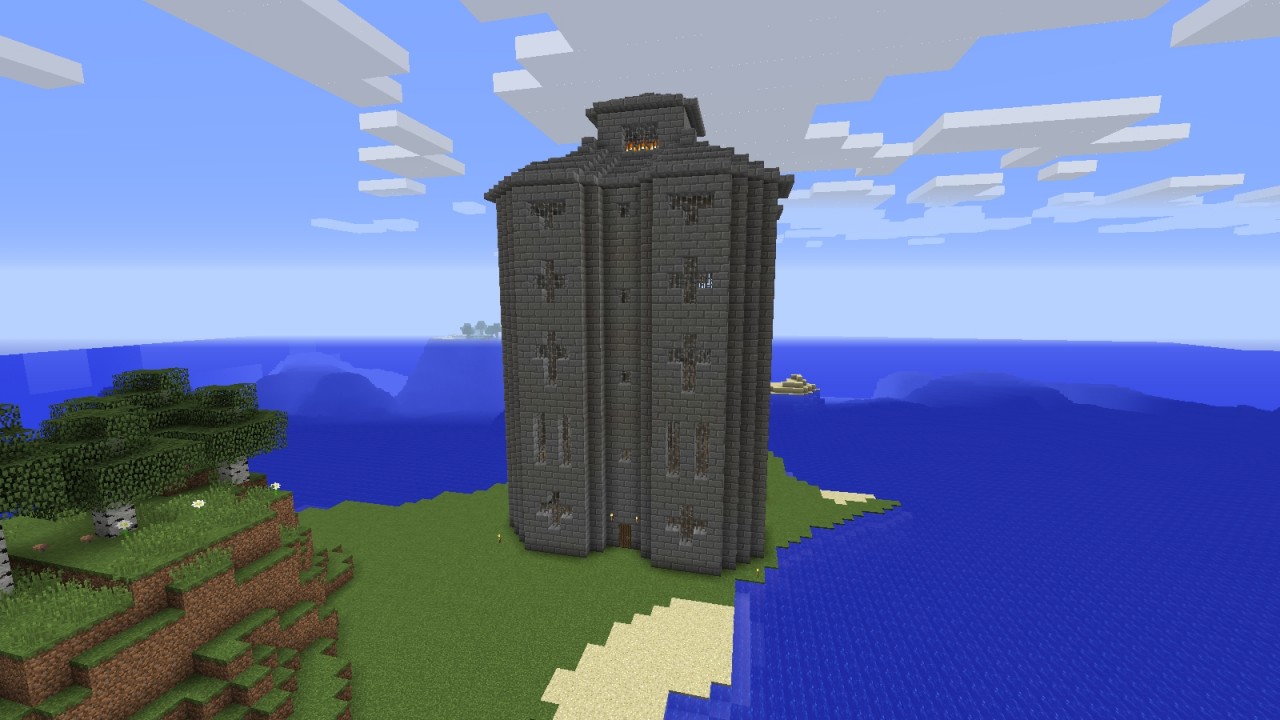 Clover shaped Tower Minecraft Map