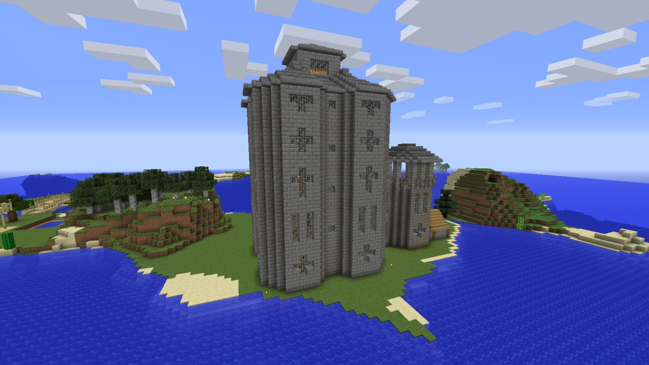 Clover shaped Tower Minecraft Map