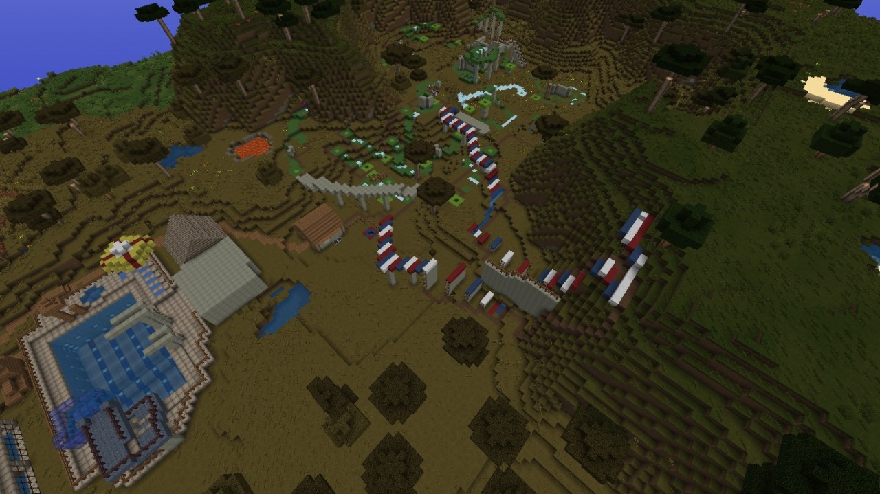 Little Town on the Prairie Minecraft Map