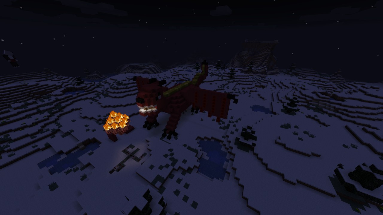 Cool dragon Minecraft Map