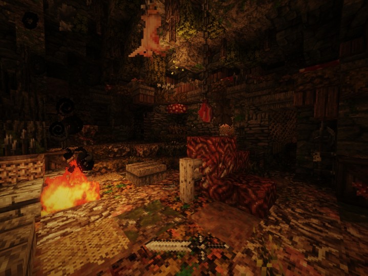 Thrakatuluk - Orc Stronghold / Goblin Caverns Minecraft Map
