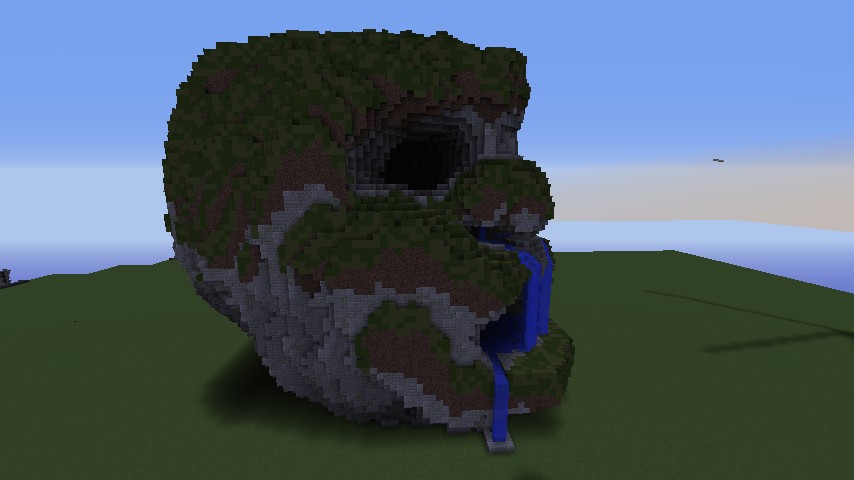 Earth Golem Head Minecraft Map