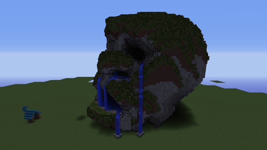 Earth Golem Head Minecraft Map