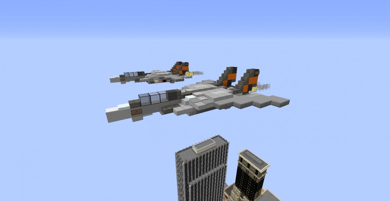 Grumman F-14 Tomcat - 1:1 Scale | U.S. Navy Minecraft Map