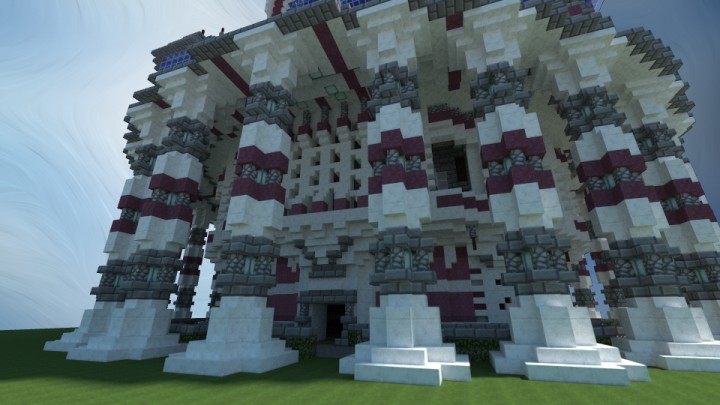 Spawn building Minecraft Map