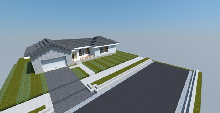 Basic Ranch House Minecraft Map
