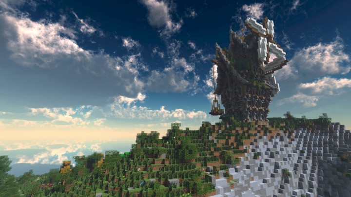 The Inventor Barbe Naby's House - Steampunk Plot Minecraft Map