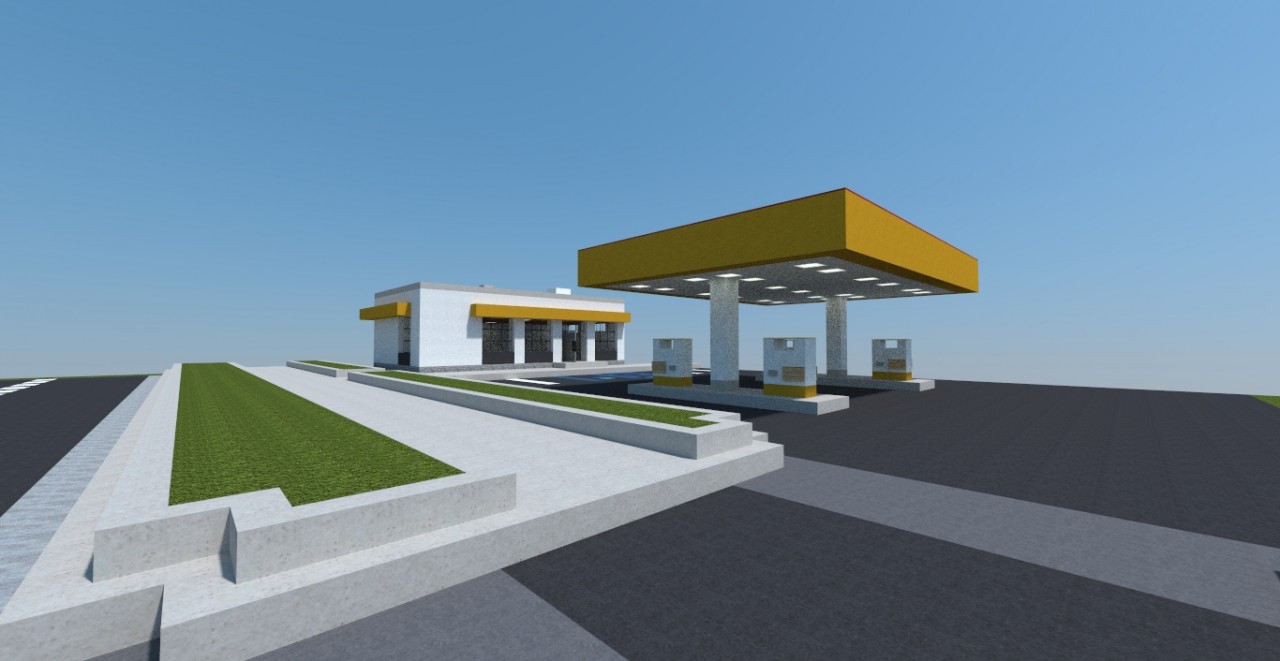 Shell Station Minecraft Map