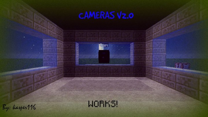 Security Cameras V2.0 (Outdated) Minecraft Map