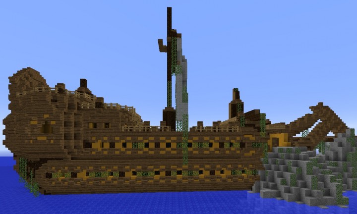 Schiffswrack / Shipwreck Minecraft Map