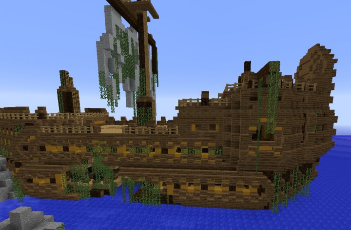 Schiffswrack / Shipwreck Minecraft Map