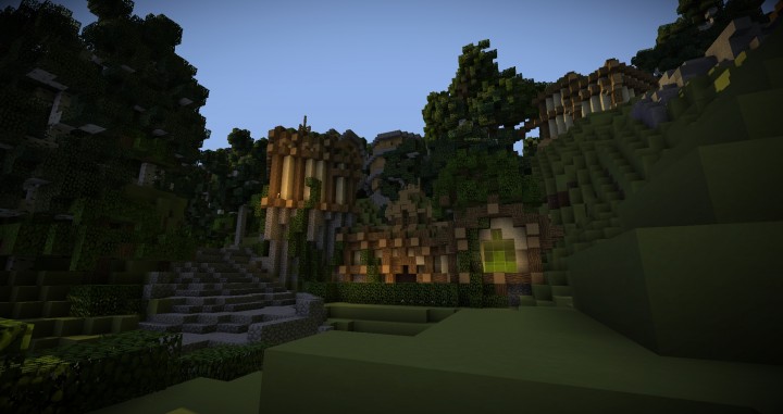 Hobbiton - Hobbit inspired Build Minecraft Map