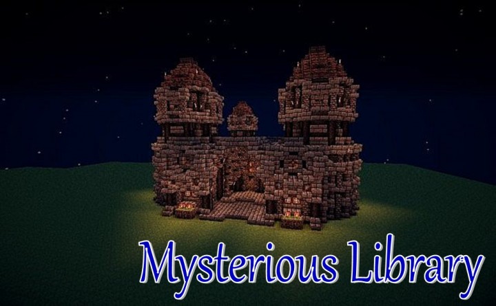 Medieval Mysterious Library Minecraft Map