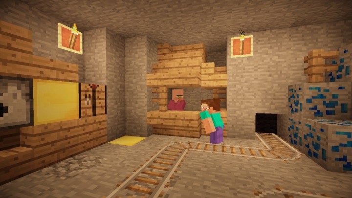 Gold Rush Ice Minimap Minecraft Map