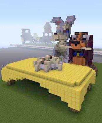 Disney Characters Minecraft Map