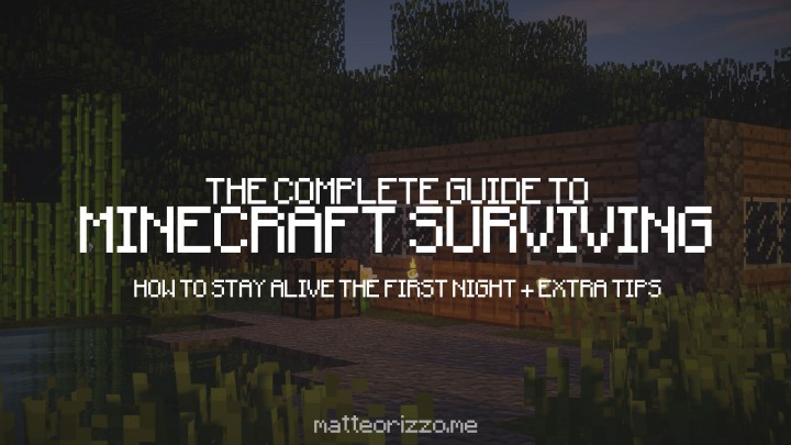 The Minecraft beginners Guide to Surviving