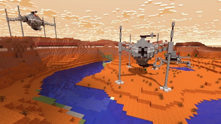 OG-9 Homing Spider Droid STAR WARS Minecraft Map