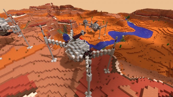 OG-9 Homing Spider Droid STAR WARS Minecraft Map