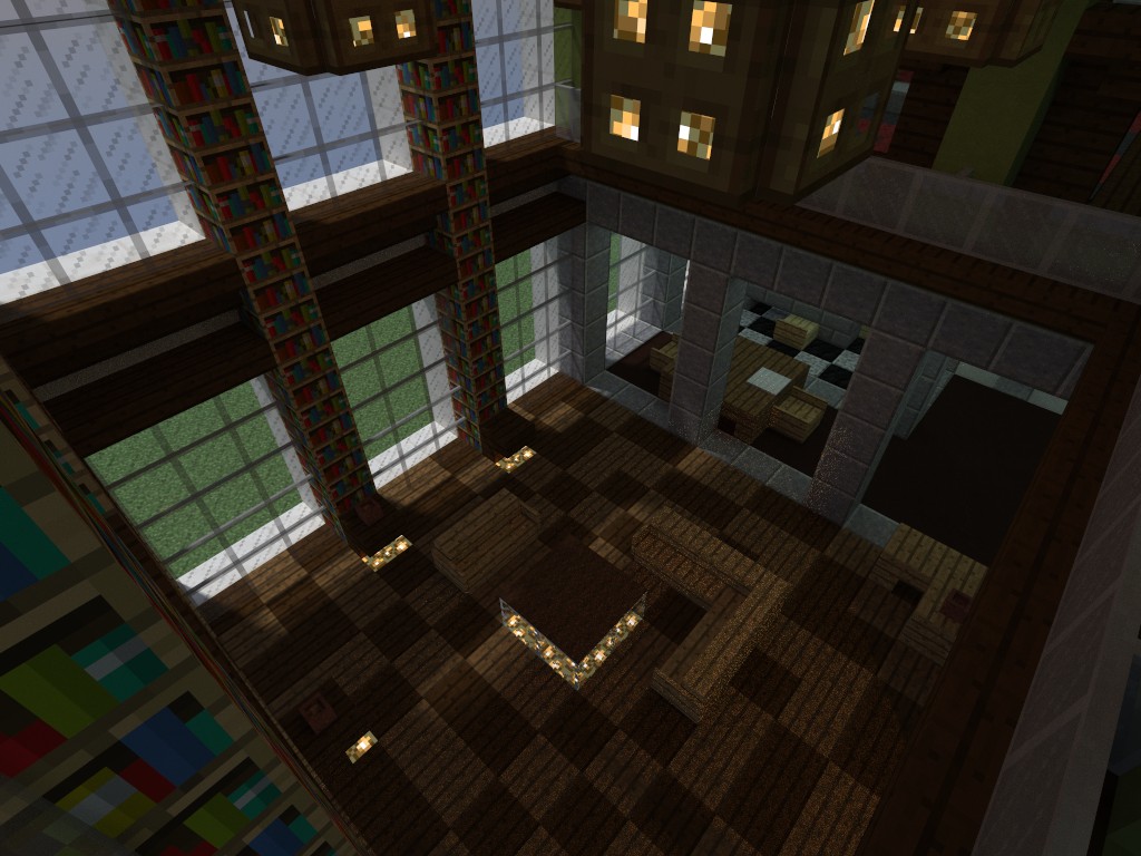 Luxury Penthouse Suite ~ 1 bed, 1 bath, 250 square blocks Minecraft Map