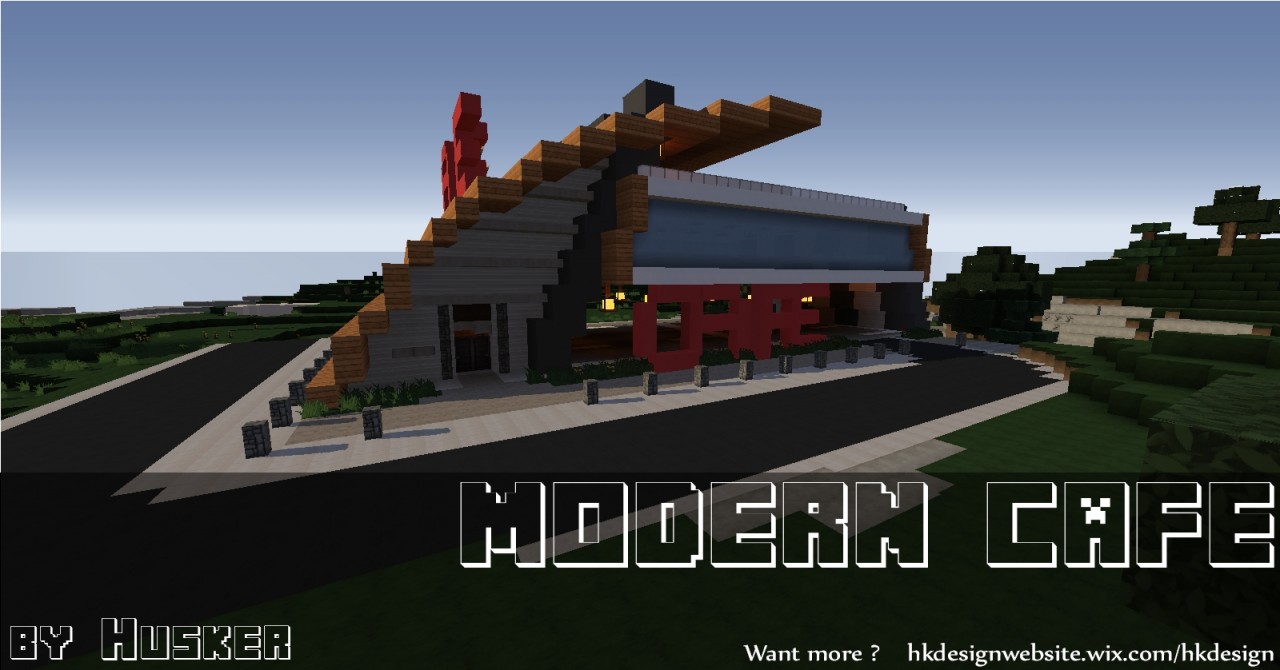 Modern Cafe Minecraft Map
