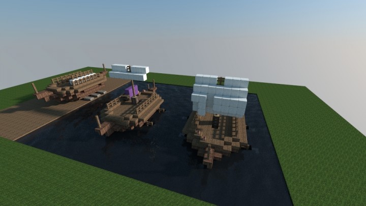 Phoenician Ship Bundle - 11500BC-S01E04 Punic Carthage Minecraft Map