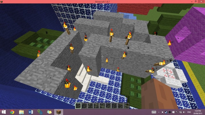 Palisade Plant Cell Model Minecraft Map