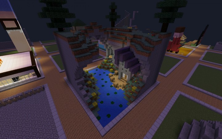 Hand Made Land Minecraft Map