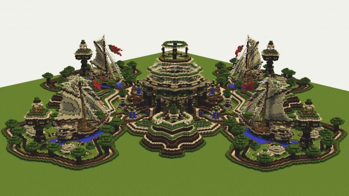 Garden Spawn V4 Minecraft Map
