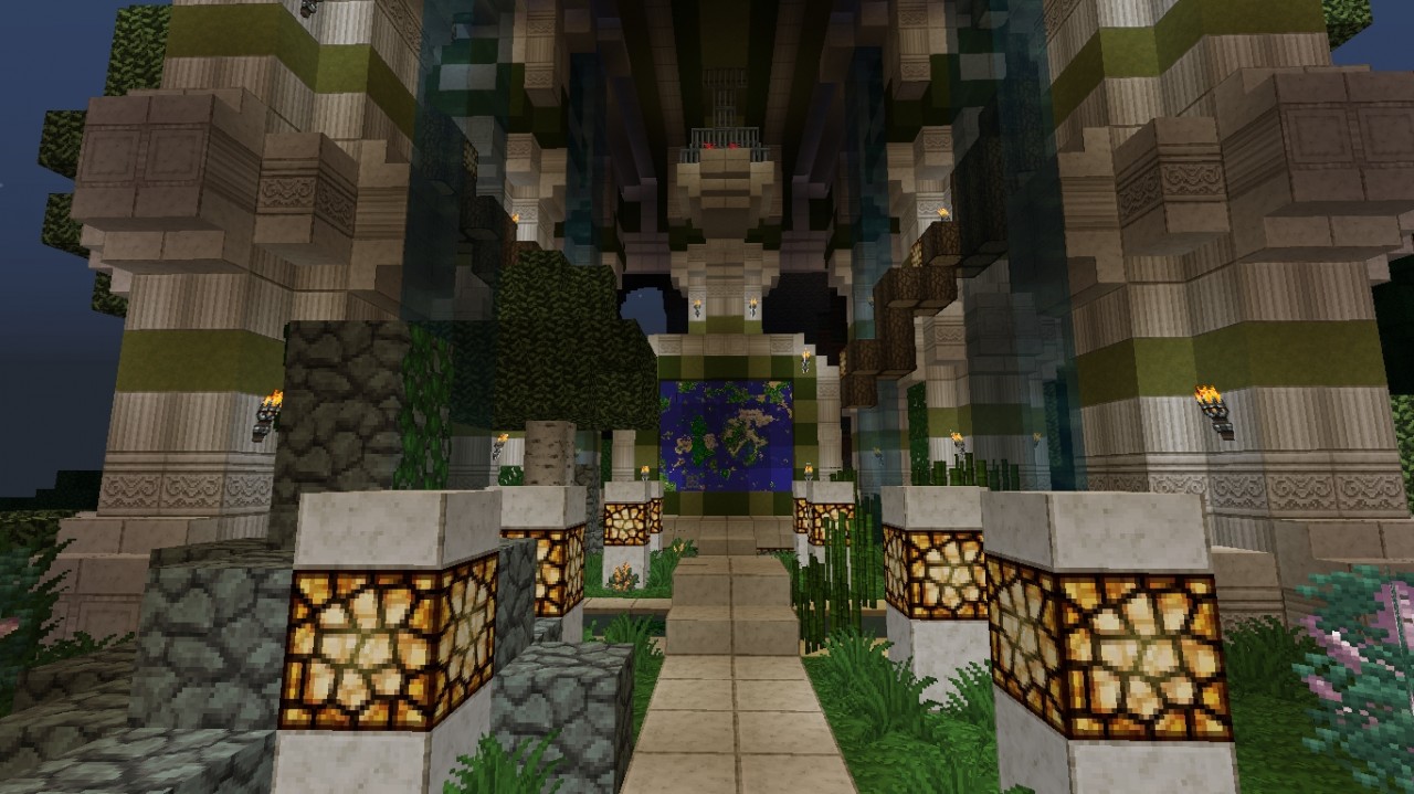 Temple of the World Minecraft Map