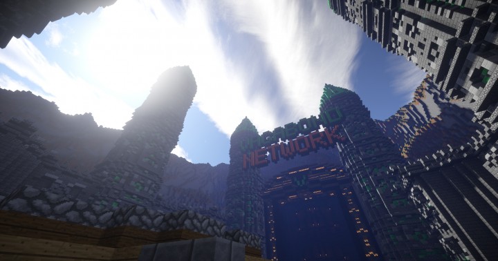 Network Hub Minecraft Map
