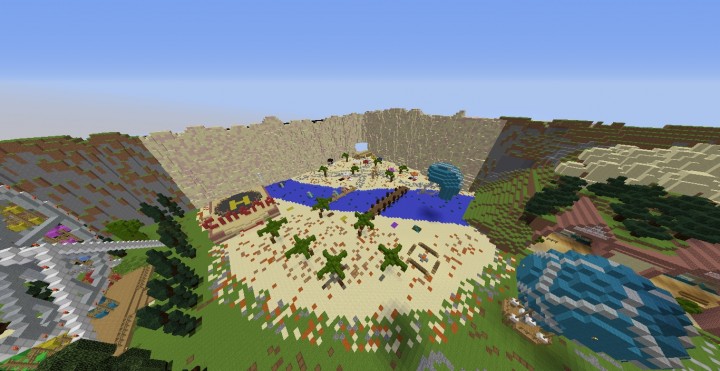 PvP / Kit PvP Map | Biome Map Minecraft Map