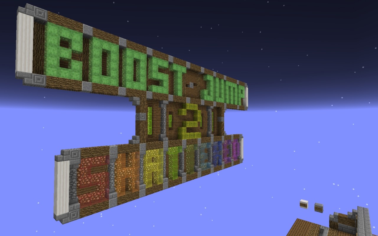 Boost Jump 2: Shattered Minecraft Map
