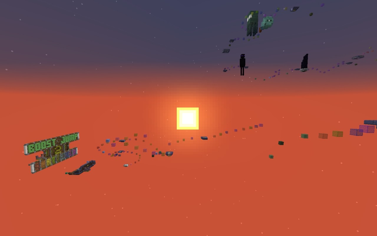 Boost Jump 2: Shattered Minecraft Map