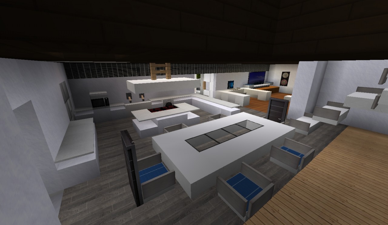 Interior design In Andy's TP! Minecraft Map