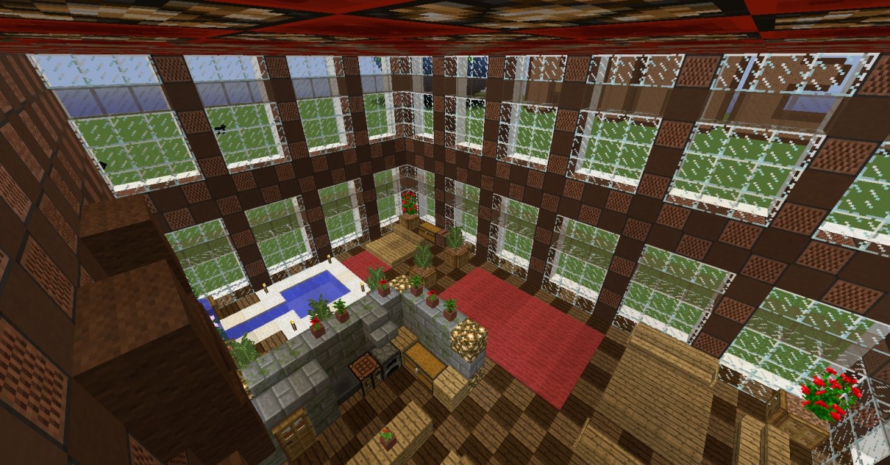 Noble penthouse apartment Minecraft Map