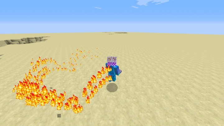 Particle Trails with only one command! | Vanilla TNT, Arrow and Flame ...