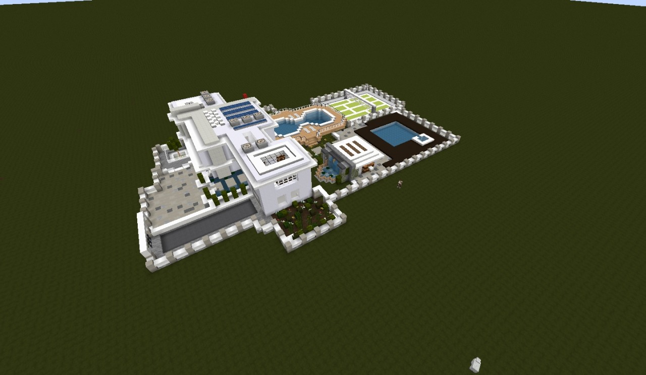 Modern House in Andy's TP! Minecraft Map