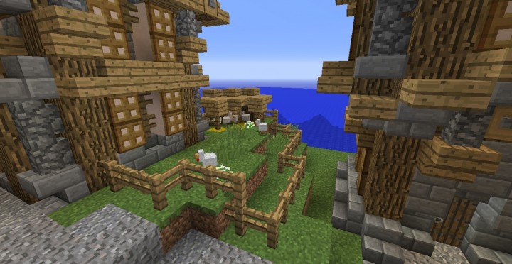 Island Village Minecraft Map
