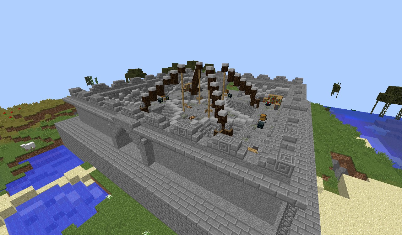 Minecraft Factions Spawn | For Small Servers Minecraft Map