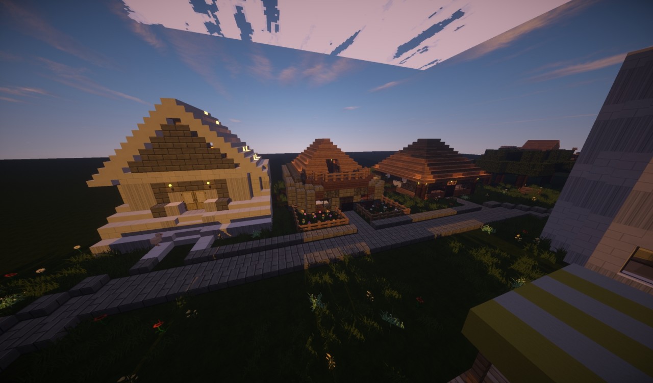 Let's build a village - A park for the villains Minecraft Map