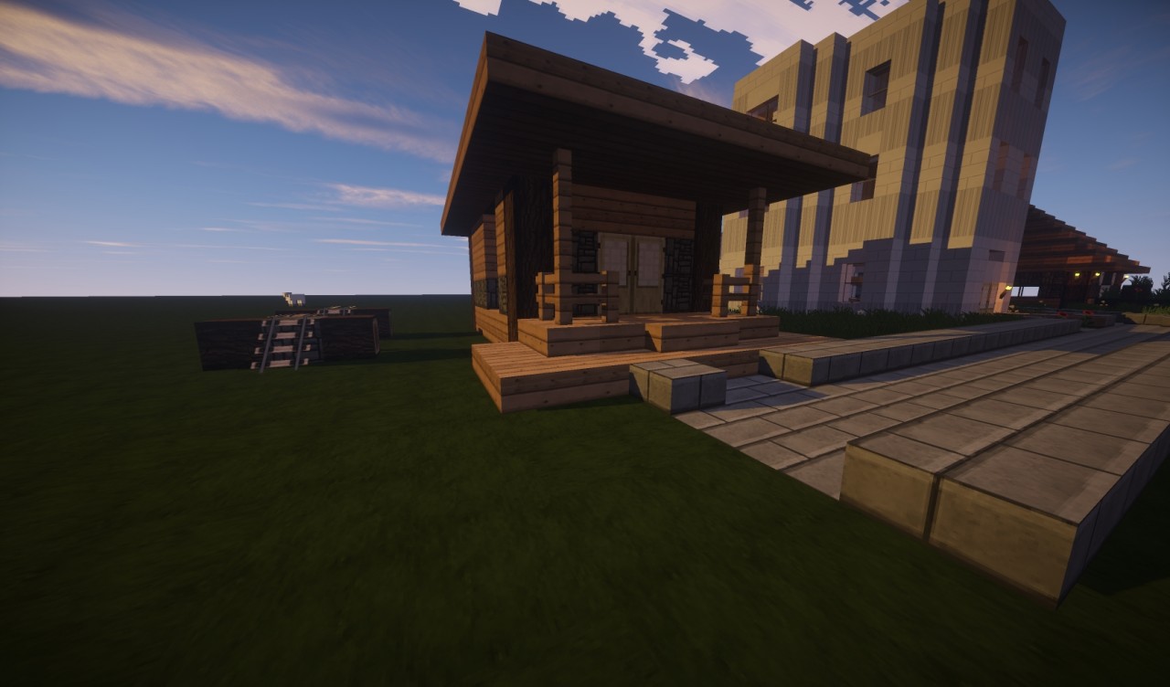 Let's build a village - A park for the villains Minecraft Map