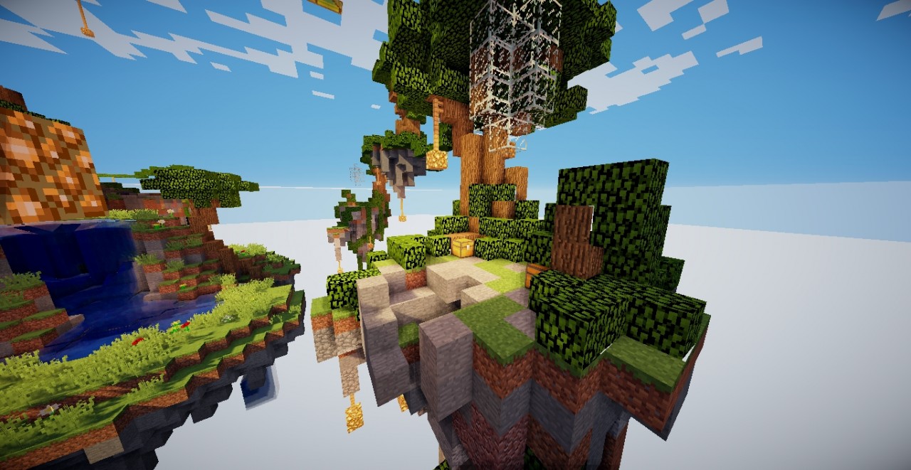 Skywars map - Forest Minecraft Map