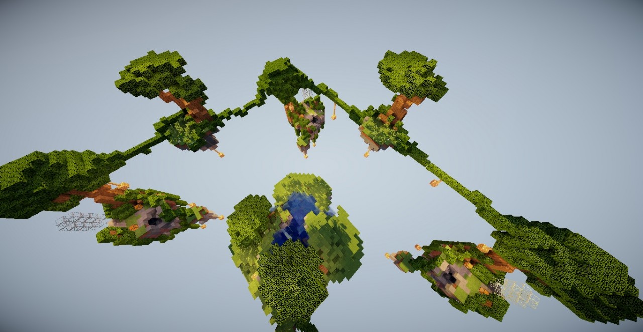 Skywars map - Forest Minecraft Map