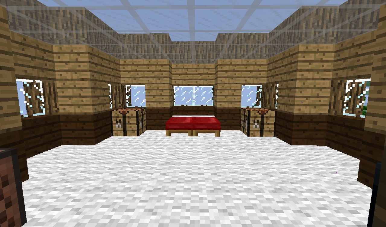 Cool 4 Room Treehouse Minecraft Map