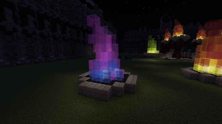 Glass Fire Minecraft Project